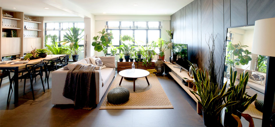 This 4-Room HDB Flat Is The Very Definition Of An Urban Sanctuary ...