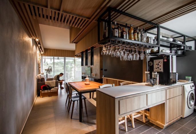 How to Set Up a Stylish Bar Counter at Home in Just 5 Steps | SquareRooms