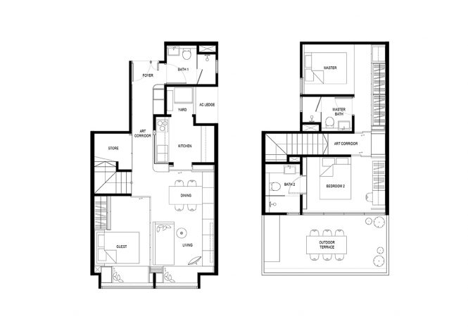 This Flexible, Modular Apartment Transforms from a Sleek Studio to a 3 ...