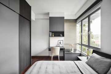 A Modern, Brutalist Condo Design With a Minimalist Aesthetic and Sleek Finishes | SquareRooms